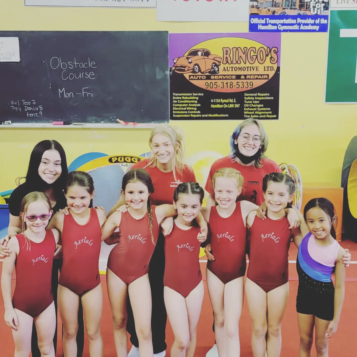 Hamilton Gymnastic Academy | Aerials Program